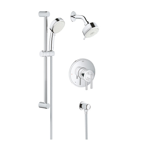 Grohe 35055001 GrohFlex Shower Set Pressure Balance Valve – Showroom Source