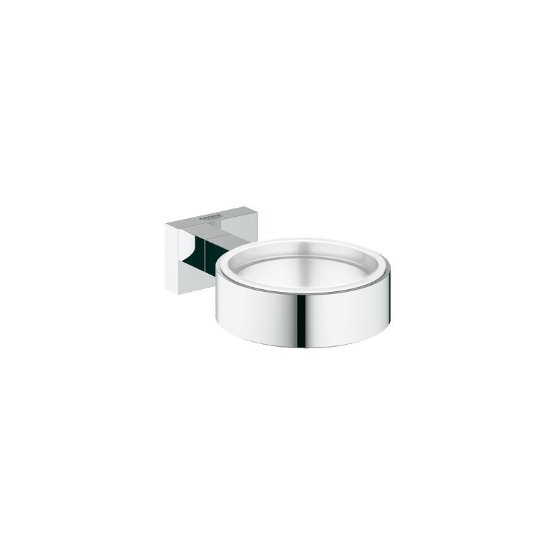 Grohe 40508001 Essentials Cube Wall Mounted Soap Dish – Showroom Source