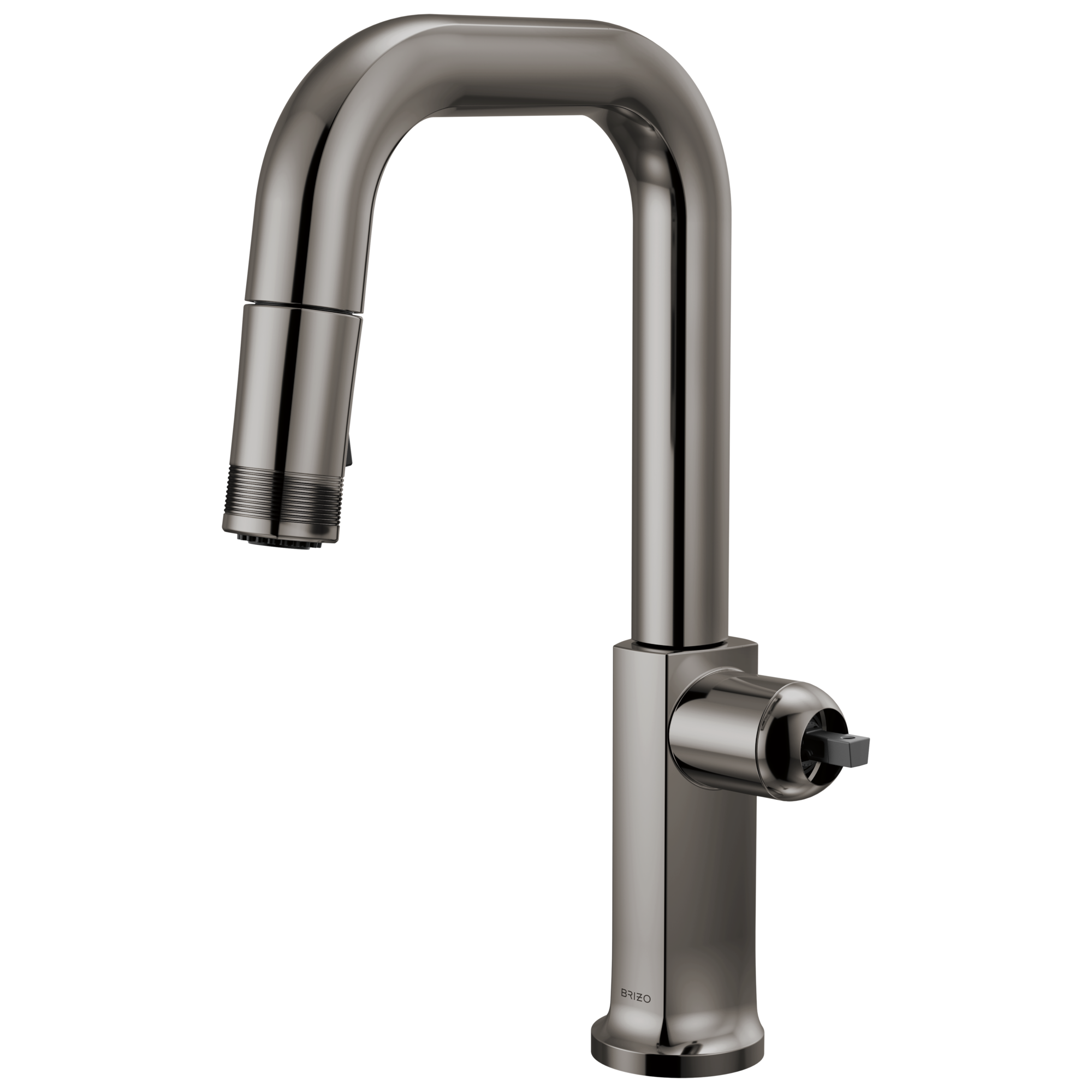 Brizo Kintsu: Pull-Down Prep Faucet with Square Spout - Less Handle ...