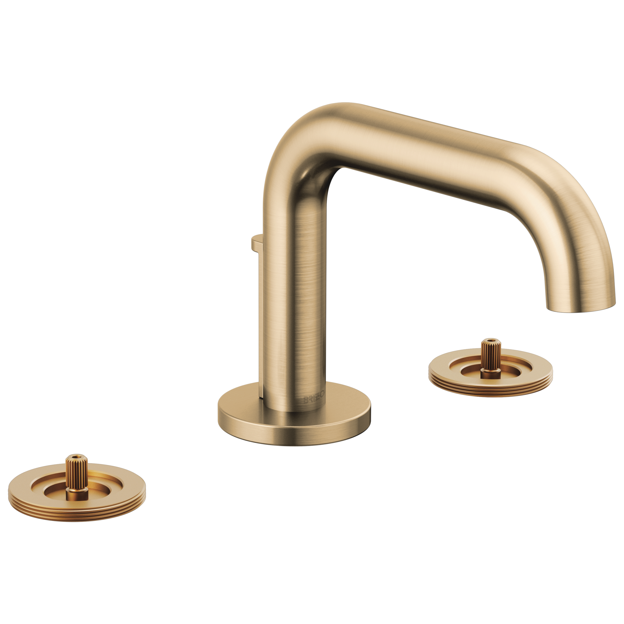 Brizo Litze: Widespread Lavatory Faucet with Low Spout - Less Handles ...
