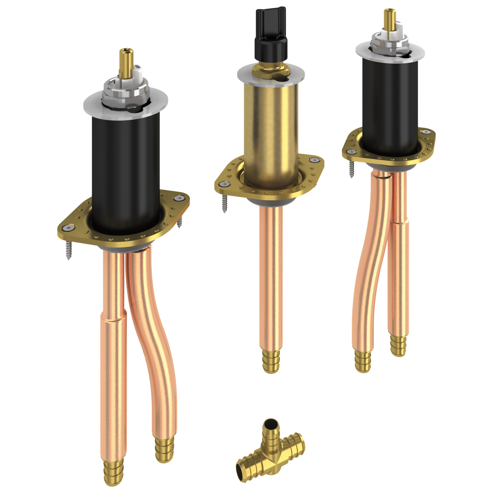 Delta:R2707 Two Handle Flexible Mount - PEX Crimp – Showroom Source