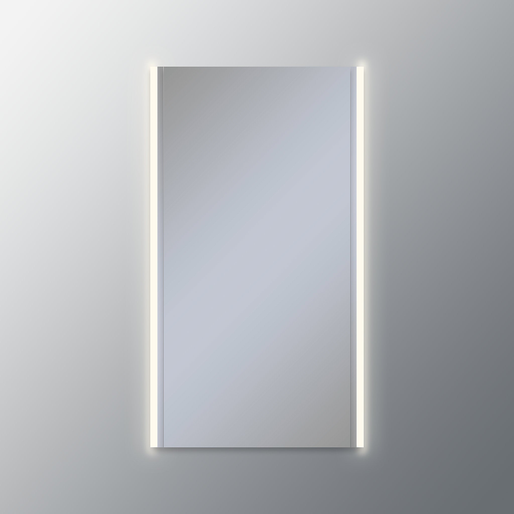 robern GLA40ELPS3D Vesper Vertical Lighting, 1-3/8" x 40" x 4-5/8", Ed ...