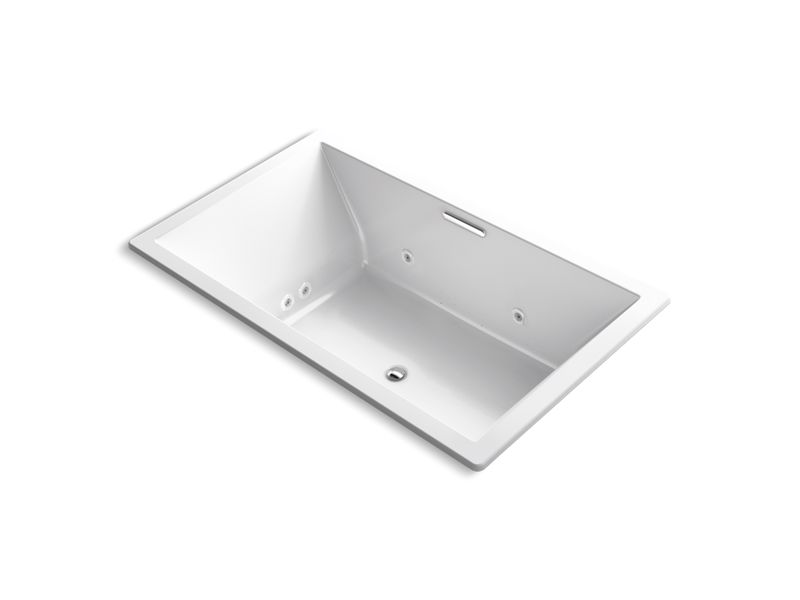 KOHLER K-1174-XH2G Underscore Rectangle 72" x 42" drop-in whirlpool ...