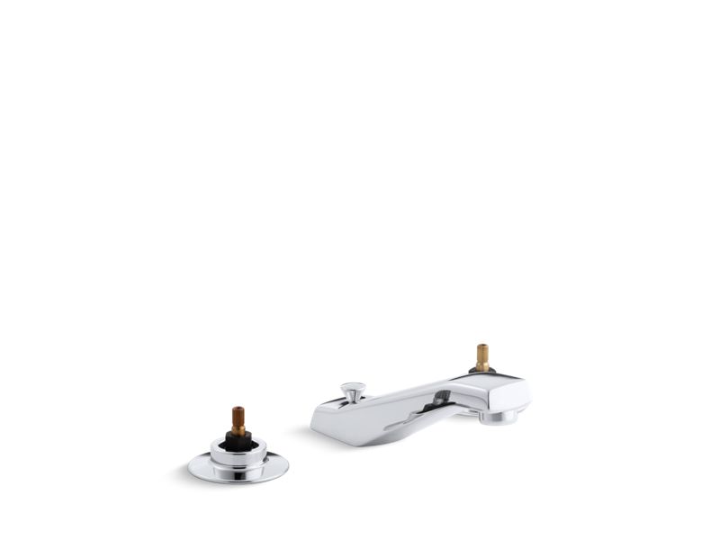 KOHLER K-7471-K Triton Widespread commercial bathroom sink base faucet ...